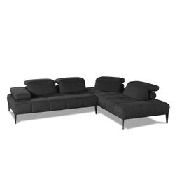 Calia italia Ecksofa &raquo;Skyline, Made in Italy, Design-Sofa, L-Form, mit Sitztiefenverstellung&laquo; verstellbare Armlehne und Kopfst&uuml;tze f&uuml;r maximalen 