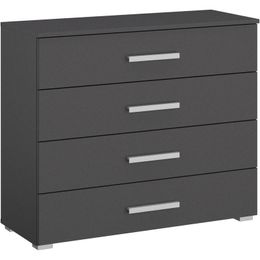 Rauch Schubkastenkommode &raquo;Sideboard Kommode Schubkastenkommode KOLUNA mit Dekorfront&laquo; Breite 80 cm mit moderner Dekorfront, vier gro&szlig;e und ger&auml;umige 