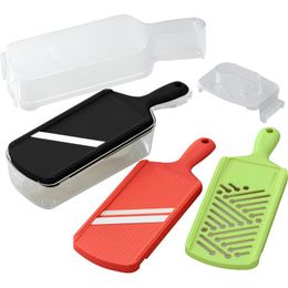 Kyocera Gem&uuml;sehobel &raquo;Slice & Grate&laquo; schwarz Keramik Einheitsgr&ouml;&szlig;e