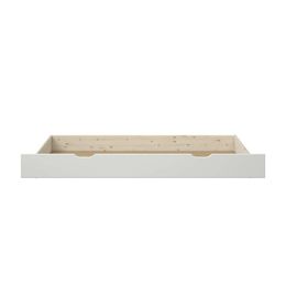 OTTO home Schubkasten &raquo;KERO'&laquo; passend zum Daybett, Massivholz, Breite 199 cm, auf Rollen wei&szlig; Hartfaserplatte, Massivholz B/H/T: 199cm x 25cm x 68cm, 