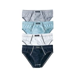 Le Jogger Slip in grau-meliert, wei&szlig;, blau, marine | Gr.: 116