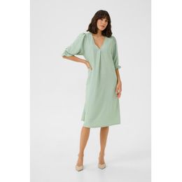 Kaffe Kleid KApaulina Regular fit in Balsam Green CC | Gr.: 34