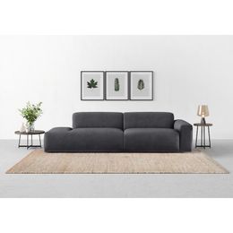 Trendmanufaktur Big-Sofa &raquo;Braga, mit hochwertigem Kaltschaum, Megasofa, in Cord erh&auml;ltlich&laquo; modernes Big-Sofa, Couch mit hohem Sitzkomfort, 277/72/107
