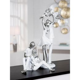 Casablanca by Gilde Dekofigur &raquo;Skulptur Familienzeit&laquo; bunt Kunstharz B/H/T: 15cm x 39cm x 10cm