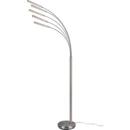 REALITY LEUCHTEN LED Stehlampe &raquo;Reed&laquo; LED-Modul Warmwei&szlig; Sensordimmer, Memory Funktion grau 5, H: 196cm