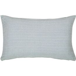 Pad Dekokissen &raquo;LAMONTE&laquo; Made in Europe, Kissenh&uuml;lle ohne F&uuml;llung, 1 St&uuml;ck blau Obermaterial: 100% Baumwolle B/L: 60cm x 40cm, 1 Stk.