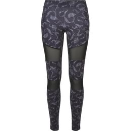 Urban Classics Leggings in blackpaisley | Gr.: S