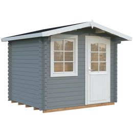 Palmako Gartenhaus &raquo;Emma&laquo; verschiedene Farben Massivholz Fu&szlig;boden im Gartenhaus, ohne Dacheindeckung