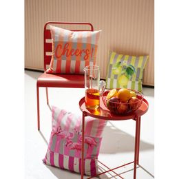 Apelt Dekokissen &raquo;3801&laquo; orange Baumwolle, Polyester B/L: 48cm x 48cm, 1 Stk.