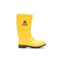 Kamik Gummistiefel STOMP in Gelb/Schwarz | Gr.: 28-dot-5