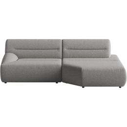 Sit & More sit&more Ecksofa &raquo;Scrabble&laquo; Modernes Design in verschiedenen Stoffarten 100% Polyester B/H/T: 260cm x 80cm x 130cm, Struktur, Longchair rechts