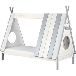 M&ouml;bilia Hausbett &raquo;Drollig&laquo; Kinderbett in skandinavischem Look grau Liegefl&auml;che L&auml;nge B: 200cm x 90cm