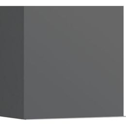 OTTO home H&auml;ngevitrine &raquo;Onyx&laquo; (B/H/T): 55,4/55,7/27cm, mit Soft-Close-Funktion, wahlweise mit oder ohne Glaseinsatz grau Holzwerkstoff anthrazit 