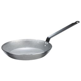 GSW Bratpfanne &raquo;Eisen&laquo; Eisen 1 tlg. Pfanne aus beidseitig gewalztem Eisen in starker Gastro-Qualit&auml;t &Oslash; 24cm + H&ouml;he 4cm
