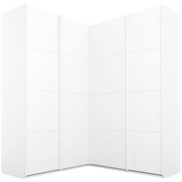 Rauch Schwebet&uuml;renschrank &raquo;Schrank Garderobe Eckkleiderschrank QUADRA Front in Dekor/Hochglanz&laquo; in den H&ouml;hen 210/229 cm, inkl. Soft-Close-Funktion, 