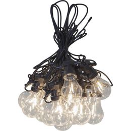 Parforce Traditional Hunting LED-Lichterkette &raquo;Circus Filament&laquo; 20 Stk.-flammig ca. 15x6 cm, ca. 8,55 m L&auml;nge, mit Trafo, outdoor, Vierfarb-Karton transparent Dioden 20 Stk. 