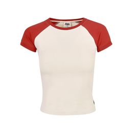 Urban Classics T-Shirt in whitesand/hugered | Gr.: XS