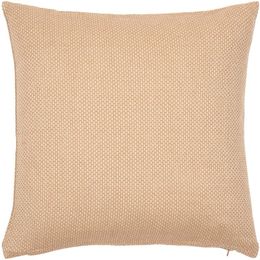 Pad Dekokissen &raquo;CANE&laquo; Made in Europe, Kissenh&uuml;lle ohne F&uuml;llung, 1 St&uuml;ck beige Obermaterial: 100% Baumwolle B/L: 40cm x 40cm, 1 Stk.