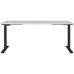 Germania Schreibtisch &raquo;GW-Agenda elektrisch h&ouml;henverstellbar (72-120 cm)&laquo; mit Memory-Funktion & USB-Ladestation, verschiedenen Breiten schwarz B/H/T: 