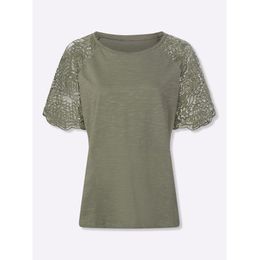 Heine Shirt in khaki | Gr.: 42