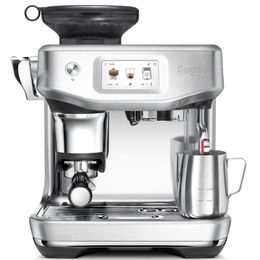 Sage Espressomaschine &raquo;Barista Touch Impress SES882BSS, mit Cold Brew und kaltem Espresso&laquo; Barista-Anleitung, Einstellungen f&uuml;r Milchalternativen silber 