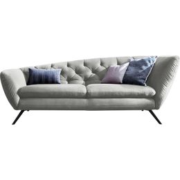 Home Affaire Recamiere &raquo;Beatrice, bequem und zeitlos elegant, Breite 223cm,&laquo; Recamiere links oder rechts, passend zur "Beatrice"-Serie silber 