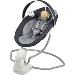 BABYGO Babywippe &raquo;Cuddly, anthracite&laquo; bis 9 kg elektrisch, mit Sound grau Einheitsgr&ouml;&szlig;e Babywippe