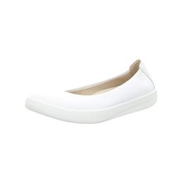 Legero Klassische Ballerina in wei&szlig; | Gr.: 40,5