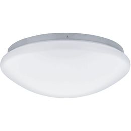 Paulmann LED Deckenleuchte &raquo;Leonis&laquo; 1 Stk. Warmwei&szlig; wei&szlig; 1, &Oslash; 28cm H: 9,5cm, 1 Stk.