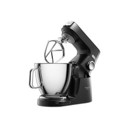 Kenwood K&uuml;chenmaschine &raquo;Titanium Chef Baker KVC85.004BK&laquo; 3-teiliges Patisserie-Set, Flexi-Element, 5l & 7l R&uuml;hrsch&uuml;ssel, Spatel schwarz Einheitsgr&ouml;&szlig;e 