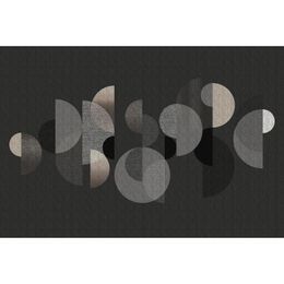 Livingwalls living walls Fototapete &raquo;Walls by Patel Chelsea&laquo; glatt Vlies, Wand grau Vlies B/L: 4m x 2,7m