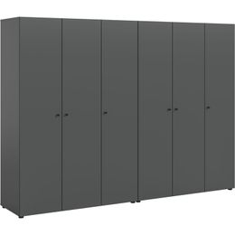 Home Affaire Kleiderschrank &raquo;BILLINGS, Schlafzimmerschrank, Schrank, Garderobenschrank&laquo; OTTO BESTSELLER, Garderobe & Schlafzimmer, Breite 240cm, grau,