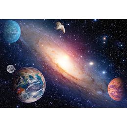 papermoon Fototapete &raquo;Solar System&laquo; matt bunt Vlies B/L: 2,5m x 1,8m