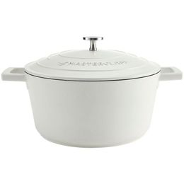 Kasserolle &raquo;MasterClass&laquo; Aluminiumguss beige 4 l + H&ouml;he 13cm