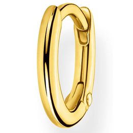 Thomas Sabo Damen Thomas Sabo Single-Creole &raquo;Classic gold, Classic silber&laquo; gold Silber 925 (recycelt)