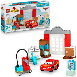 Lego Konstruktionsspielsteine &raquo;McQueens Besuch in Docs Werkstatt (10456), Lego DUPLO Disney &laquo; Made in Europe bunt Einheitsgr&ouml;&szlig;e 