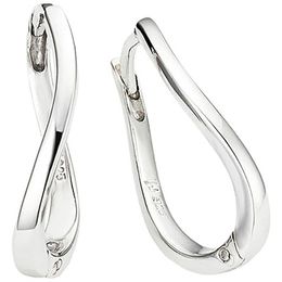 Aniston Jewelry & Watches Damen Aniston JEWELRY & WATCHES Paar Creolen &raquo;Schmuck Geschenk Silber 925 Klappcreole&laquo; silber Silber 925 (Sterlingsilber)