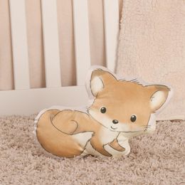 Baby Best Dekokissen &raquo;BabyBest Fuchs&laquo; hochfarbig bedruckt bunt Polyester B/L: 27,5cm x 36cm, 1 Stk.
