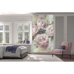Fashion for walls Fototapete &raquo;Snow White&laquo; gemustert glatt Phthalate frei rosa Vlies B/L: 1,5m x 2,7m, Rollen: 1