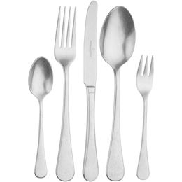 Besteck-Set &raquo;Rossini&laquo; mit Klappetui silber Edelstahl 30 Stk.