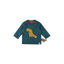 Sigikid Langarmshirt Dino Fun in blau | Gr.: 80