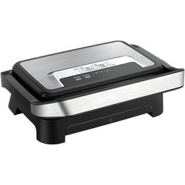 Tefal Kontaktgrill &raquo;Inicio Compact, 2-in-1 Panini /Grill, antihaftbeschichtetete Platten&laquo; 1000 W Platzsparendes Design, sp&uuml;lmaschinengeeignete Saftschale, 