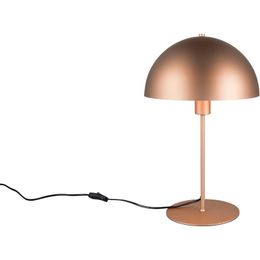 Trio Leuchten Schreibtischlampe &raquo;NOLA, exkl. 1x E27 max 40W, Tischlampe mit Schnurschalter H&ouml;he 45cm&laquo; E27 1 Stk. warmwei&szlig; - kaltwei&szlig; &Oslash; 30cm, 