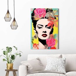 Reinders Deco-Panel &raquo;Frida Pop&laquo; bunt Holzwerkstoff B/H/T: 60cm x 90cm x 2cm