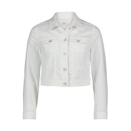 Vera Mont Jeansjacke mit Waschung in Wei&szlig; | Gr.: 46