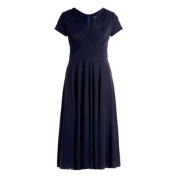Vera Mont Cocktailkleid im Glitzer-Look in Night Sky | Gr.: 46