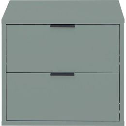 M&auml;usbacher Kommode &raquo;Bonnie&laquo; 2 Schubk&auml;sten Kommode gr&uuml;n Holzwerkstoff B/H/T: 51cm x 47cm x 45cm, 2 Stk.
