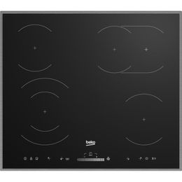 Beko Elektro-Kochfeld &raquo;HIC 64503 TX&laquo; Slide-Touch Tasten: Steuern durch direktes Antippen oder entlangfahren schwarz Einheitsgr&ouml;&szlig;e Elektro-Kochfeld