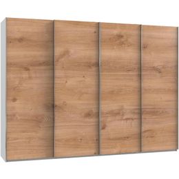 wimex Schwebet&uuml;renschrank &raquo;Level by fresh to go&laquo; mit Synchron&ouml;ffnung wei&szlig; B/H/T: 300cm x 216cm x 65cm, T&uuml;ren: 4 Stk.