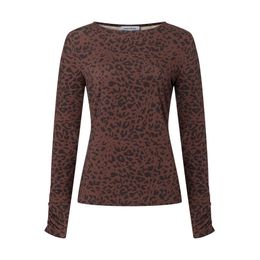 More & More More & More stylishes, schmales Leoshirt in leo print | Gr.: 44